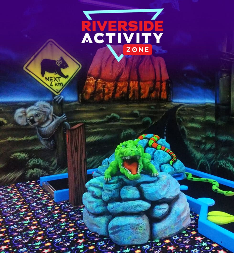 Glo-Golf Zone - Riverside Activity Zone